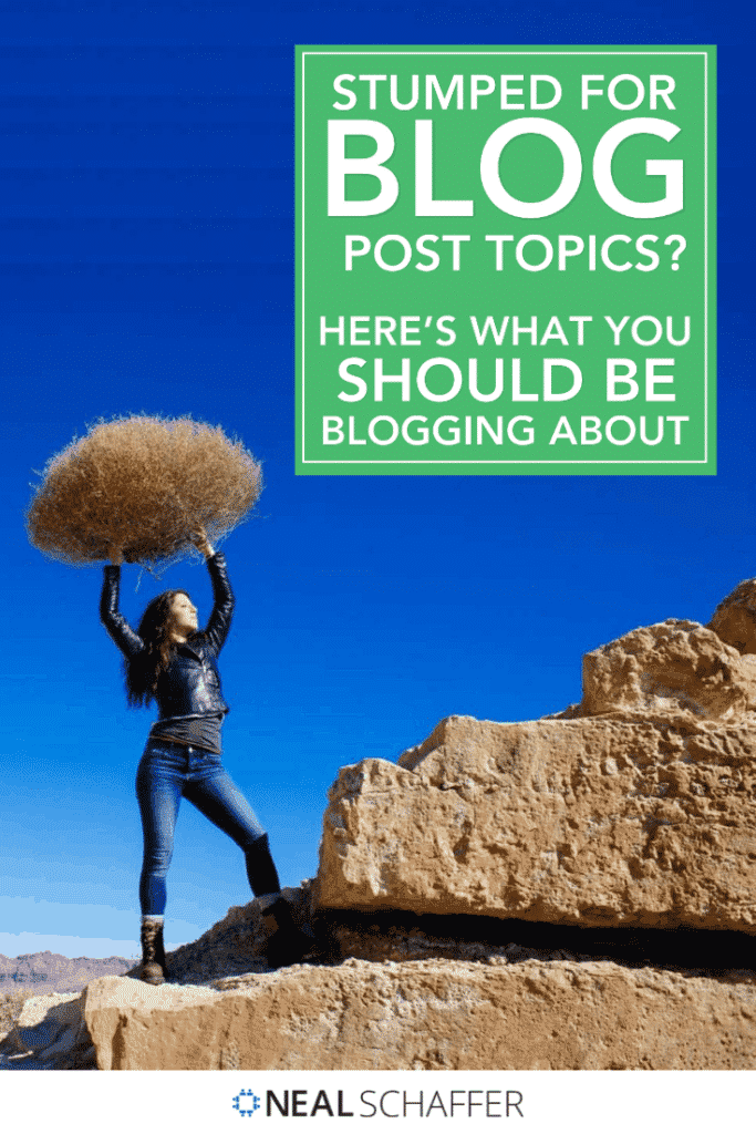 Looking for Blog Post Ideas? Here's What You Should be Blogging About