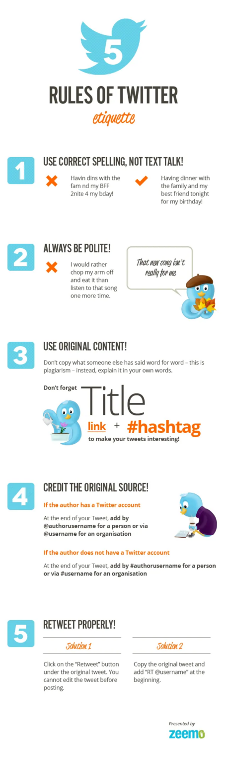 Twitter Etiquette: 17 Essential Tweet Rules to Follow