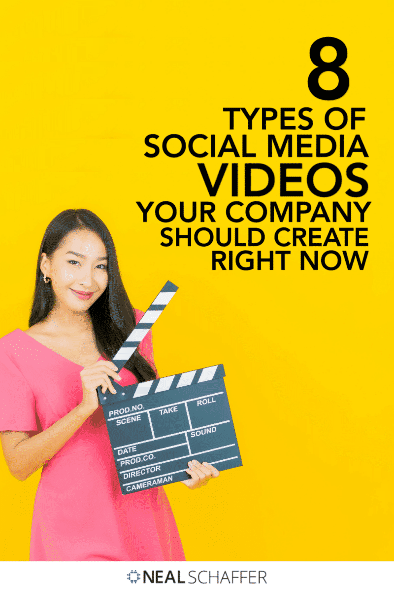8 Types of Social Media Videos Your Company Needs to Create Right Now