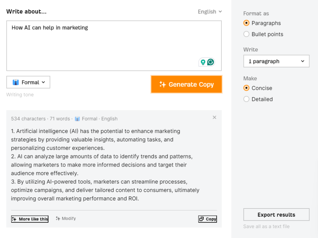 15 Robust AI Paragraph Generators to Leverage