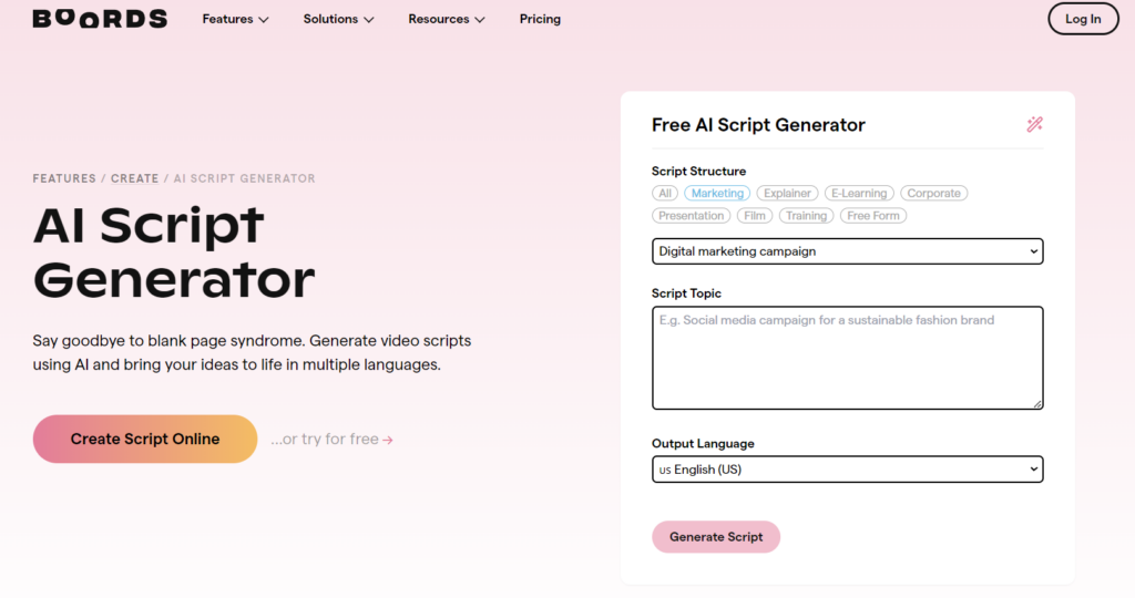 15 Free and Awesome AI Script Generators for Your Next Video