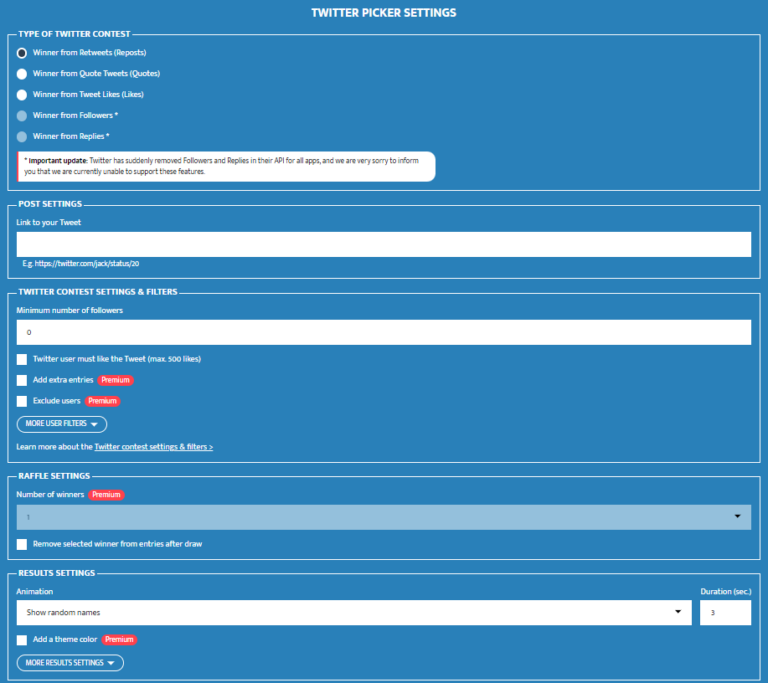 5 Twitter Pickers for Your Next Twitter / X Giveaway