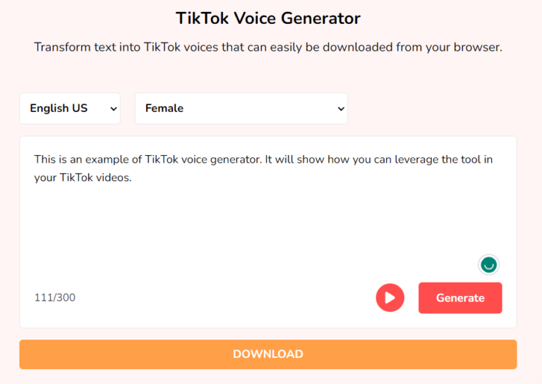 13 Cool TikTok Voice Generators