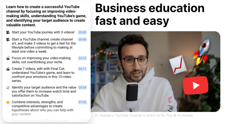 13 YouTube Video Summarizer Tools to Check Out