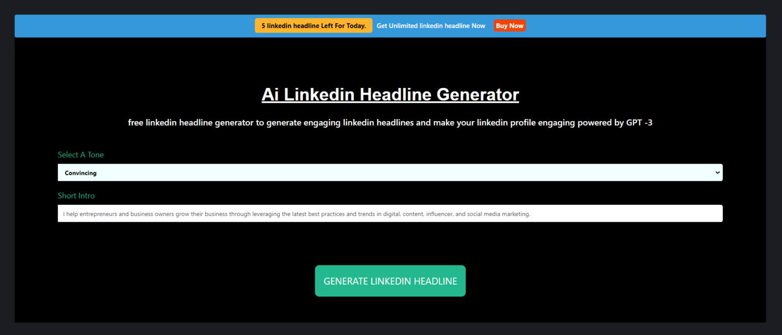 13 Compelling LinkedIn Headline Generators [2024 Edition]