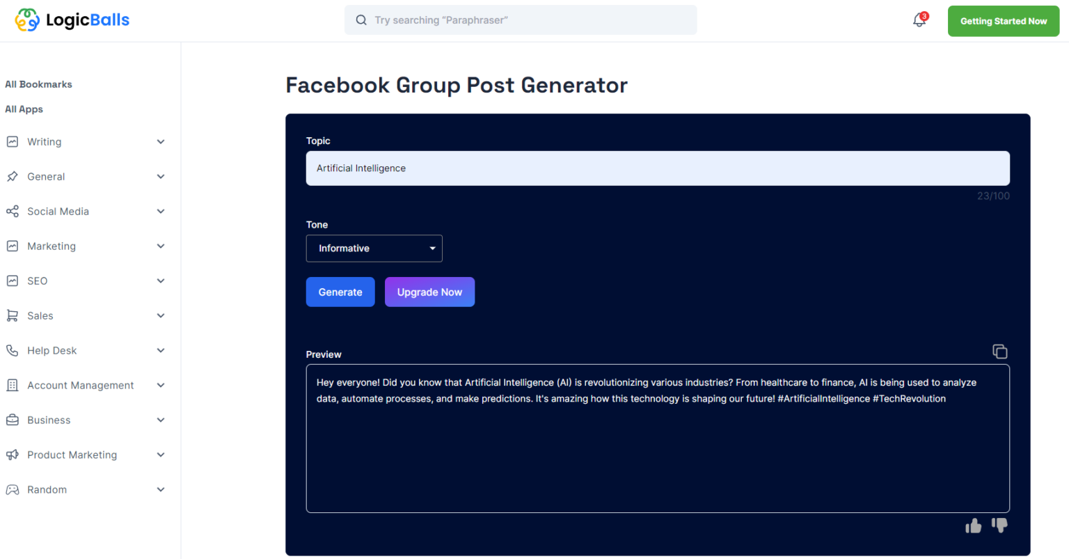 10 Free AI Facebook Post Generators to Try