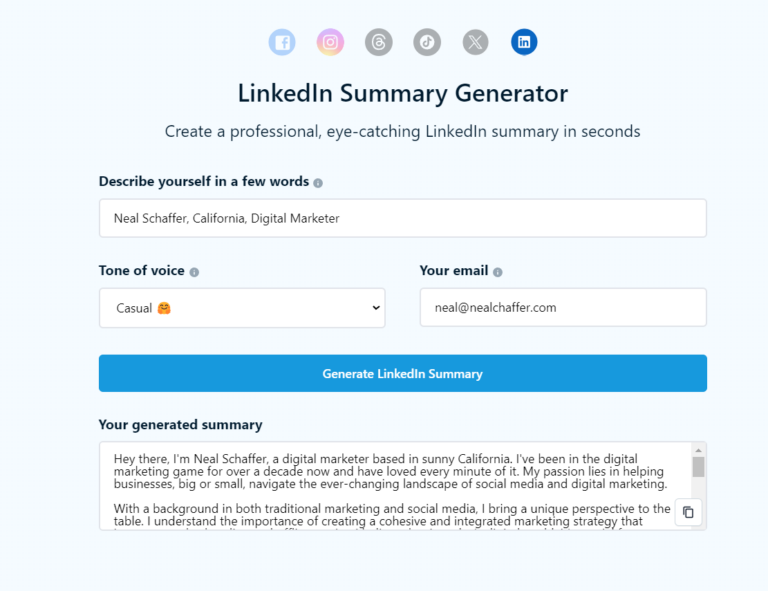 13 Effective LinkedIn Summary Generators for 2026
