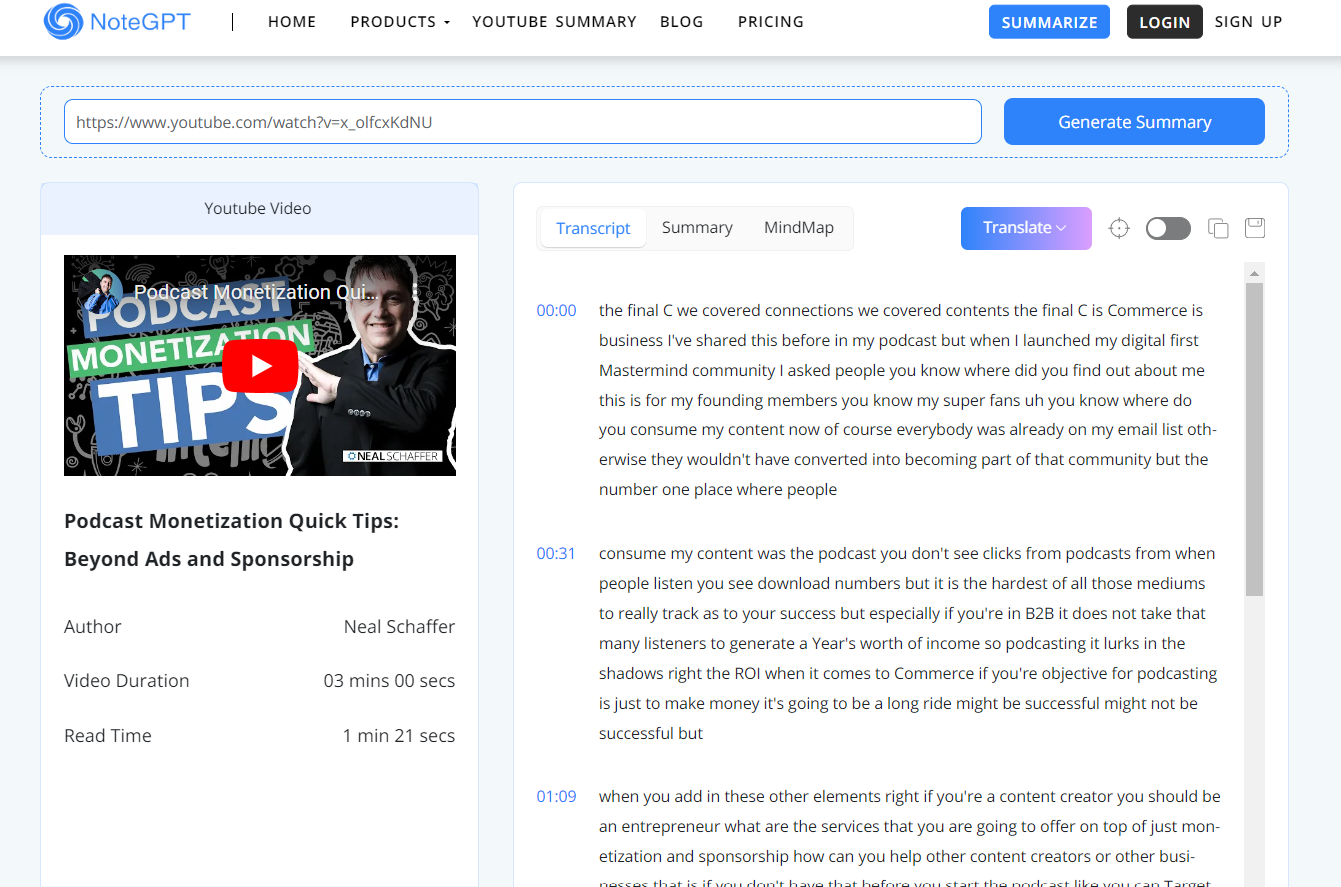7 Simple and Free YouTube Transcript Generators