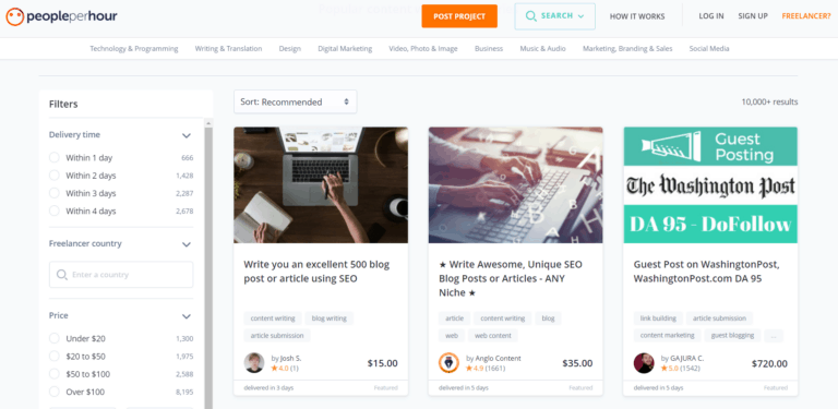 Looking for Blog Writing Services? Check Out These 15