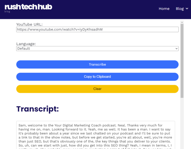 7 Simple and Free YouTube Transcript Generators