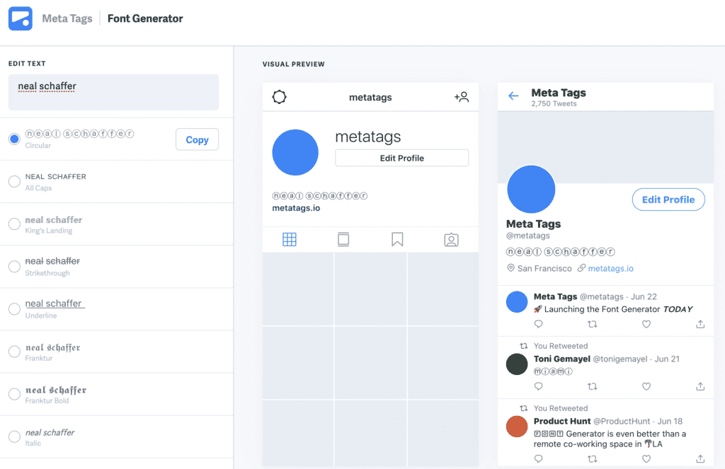 12 Best Twitter Font Generators to Check for Cool Twitter Fonts