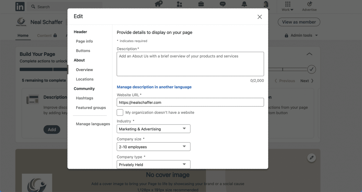 How to Create a Company Page on LinkedIn in 12 Easy Steps