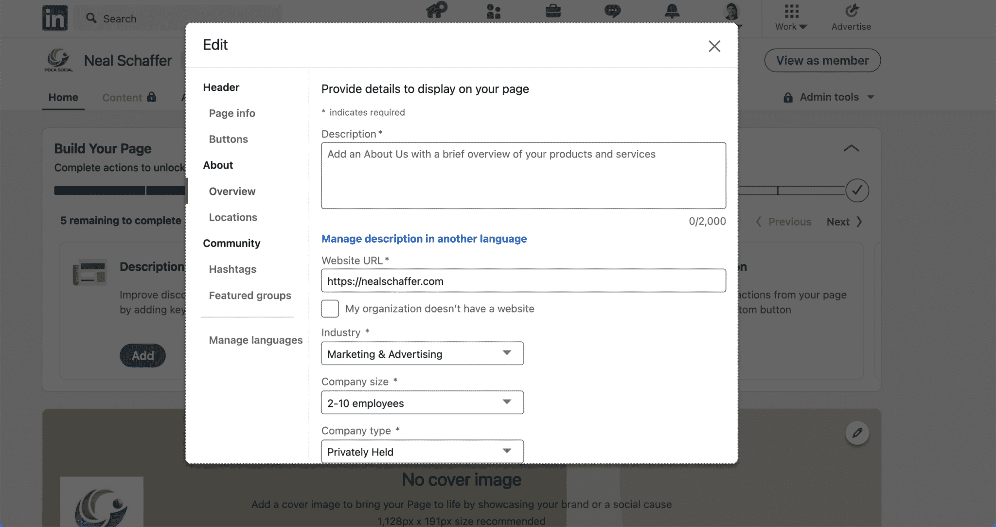 How to Create a Company Page on LinkedIn in 12 Easy Steps