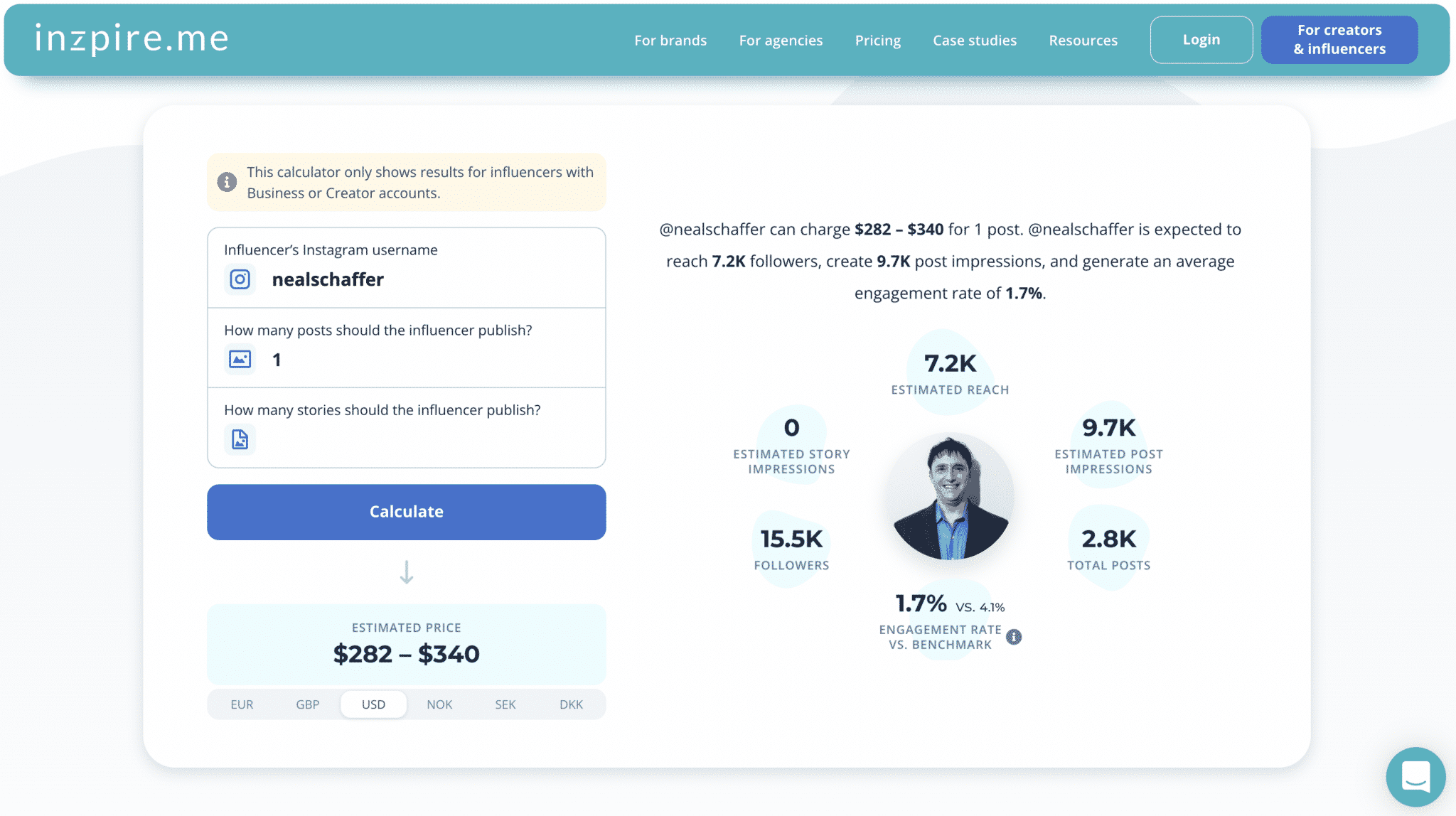 I Tested 7 Instagram Influencer Pricing Calculators. The Results?