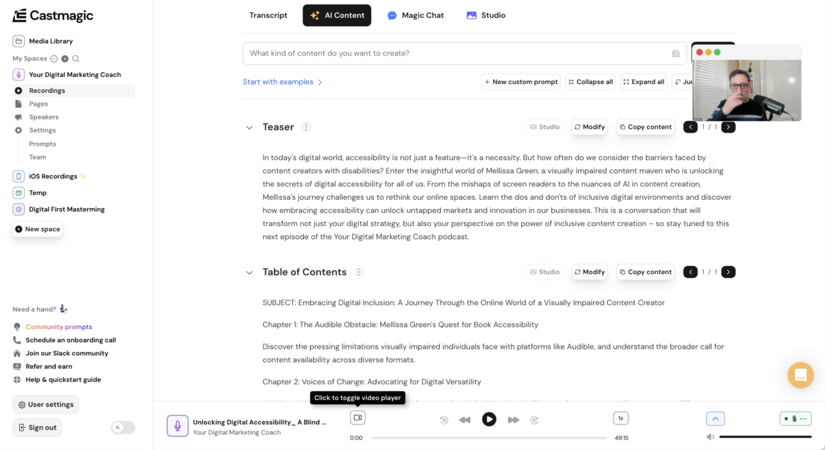 21 AI Podcasting Tools for Editing, Marketing & Growing Your Show
