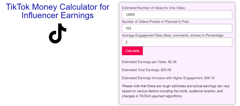 11 TikTok Money Calculators to Estimate Your TikTok Worth