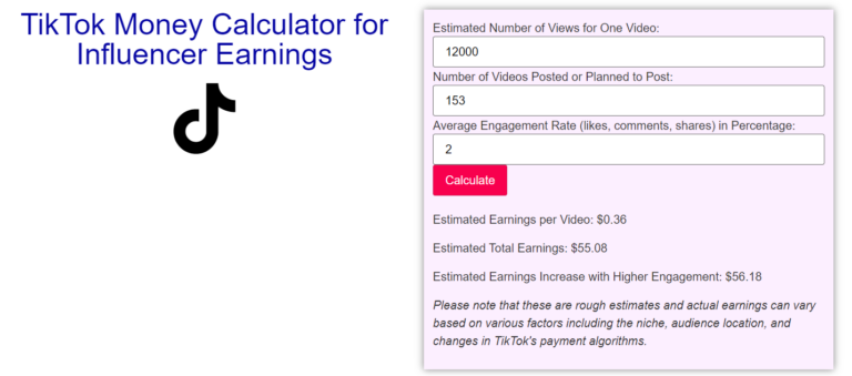 11 TikTok Money Calculators to Estimate Your TikTok Worth