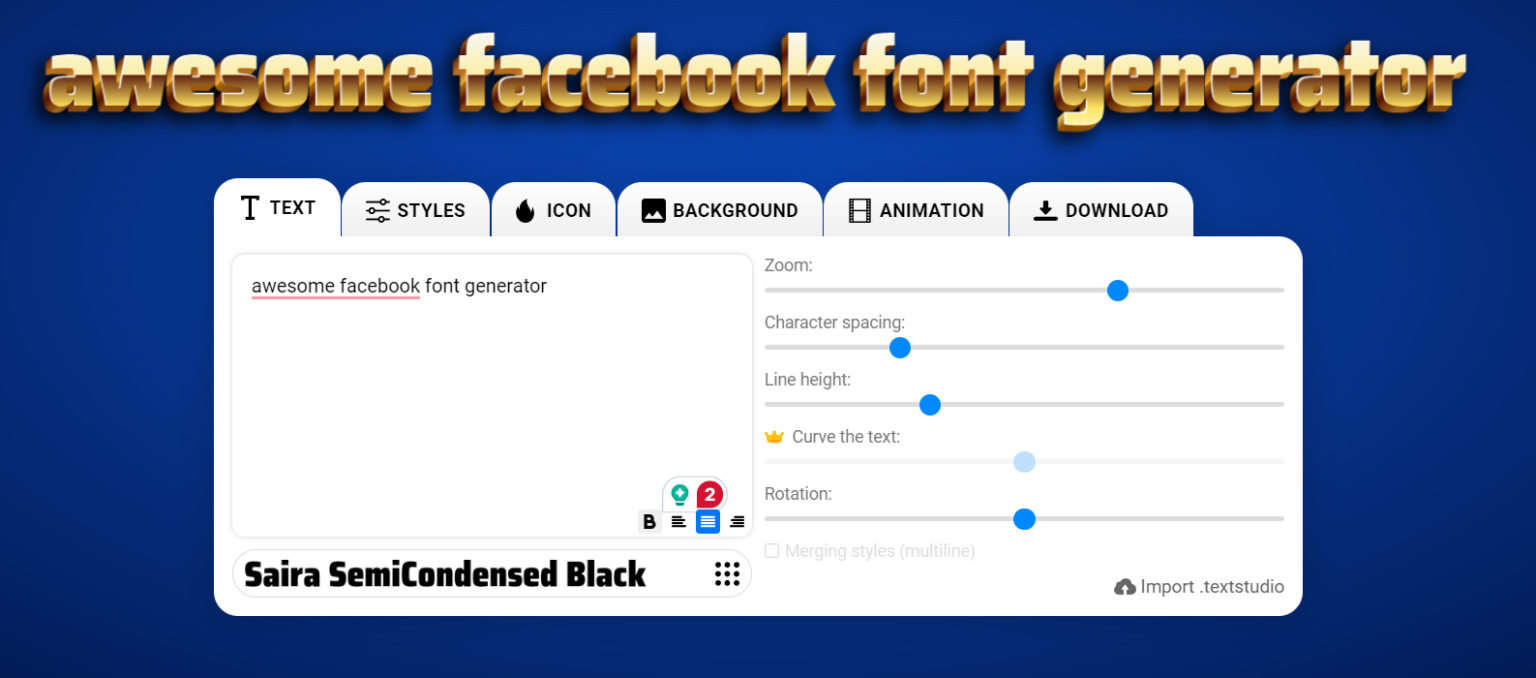 Top 15 Facebook Fonts Generators to Use on Meta
