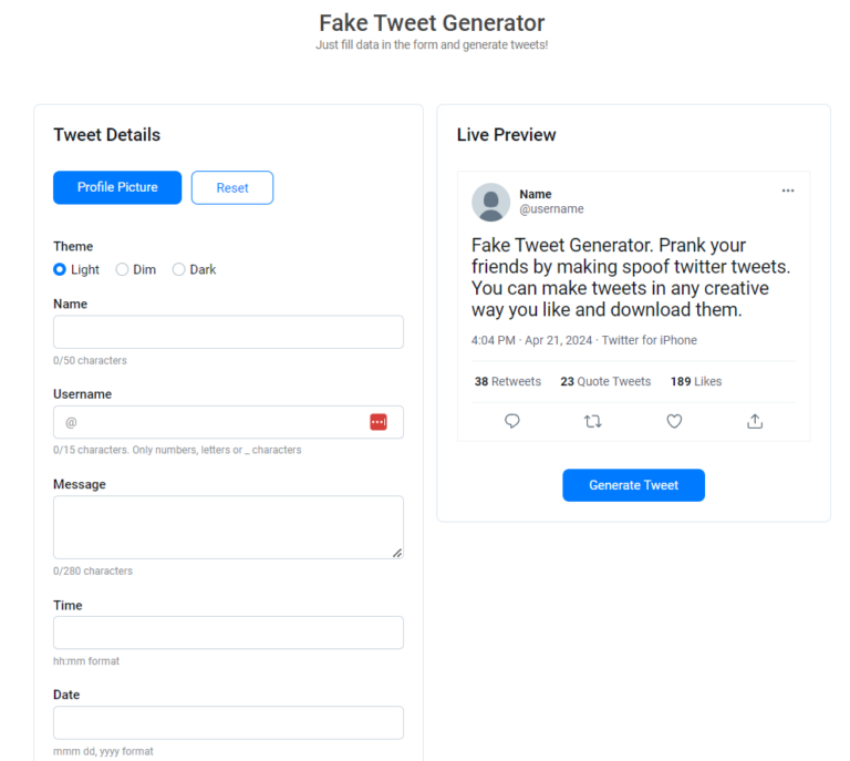 10 Fake Tweet Generators to Engage Your Followers
