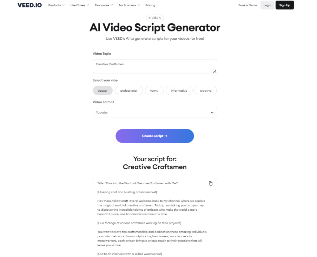 15 Free and Awesome AI Script Generators for Your Next Video